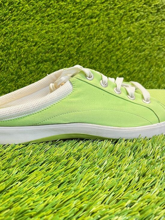 Keds | Shoes | Keds Safari Mule Womens Size 95 Green White Casual ...